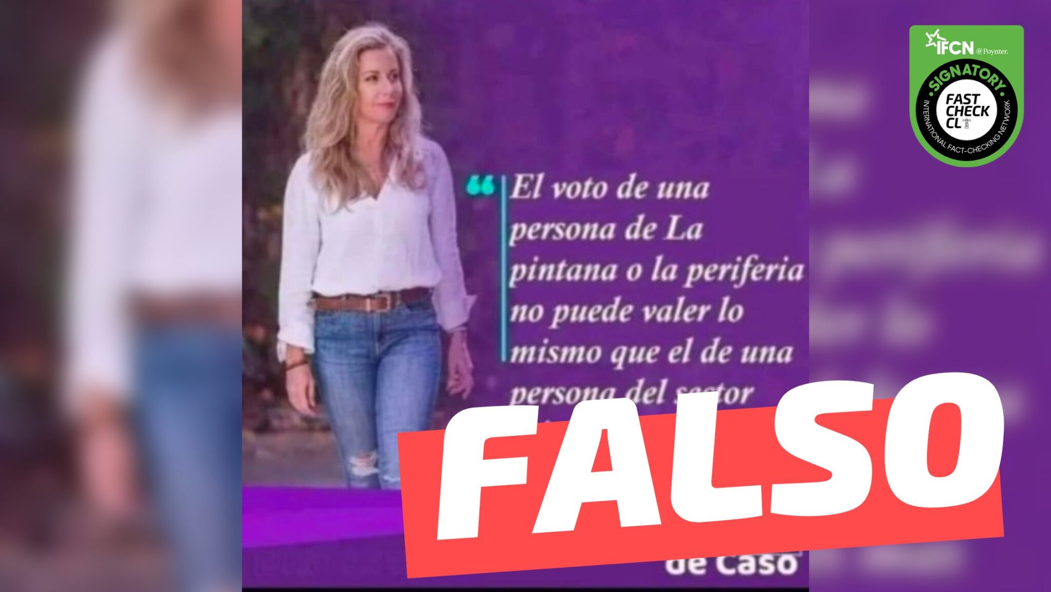 Yuyuniz Navas Dijo El Voto De Una Persona De La Pintana O La Periferia No Puede Valer Lo Mismo