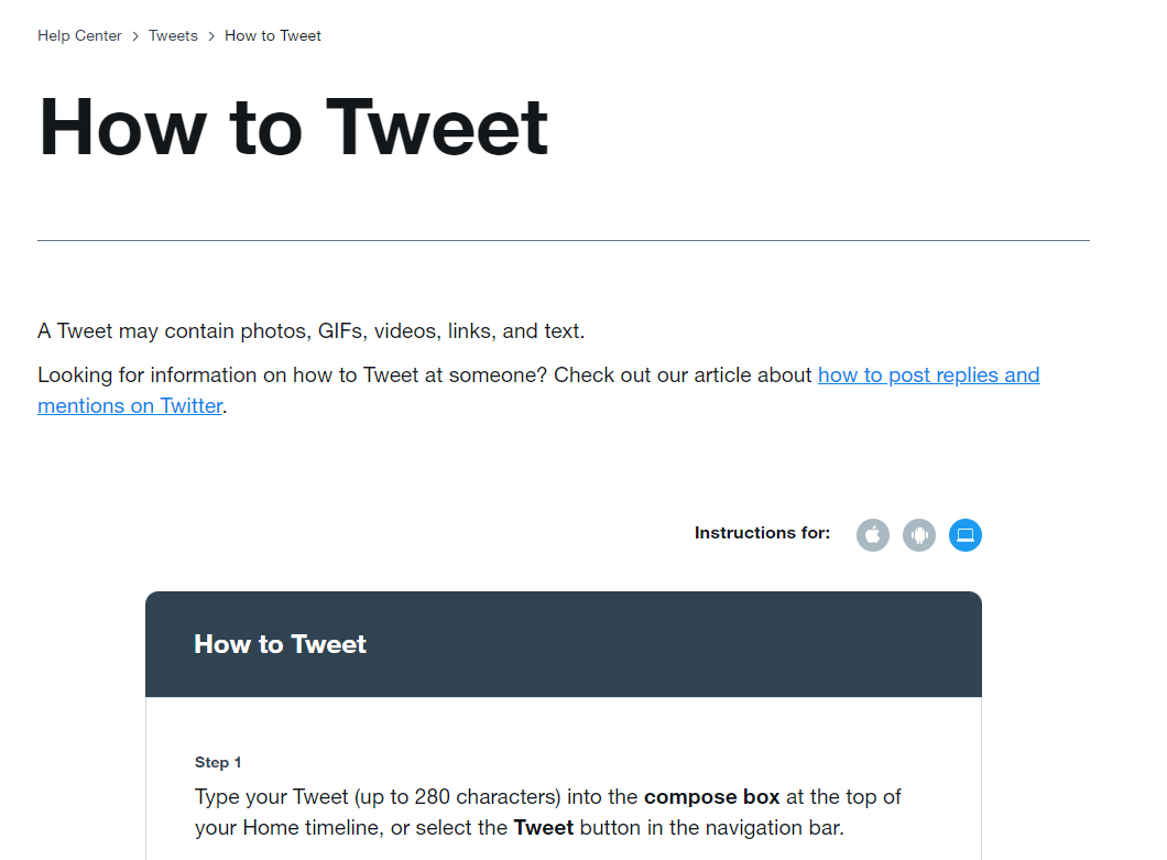 "La página de ayuda de X.com, antes conocido como Twitter, reveló que ...