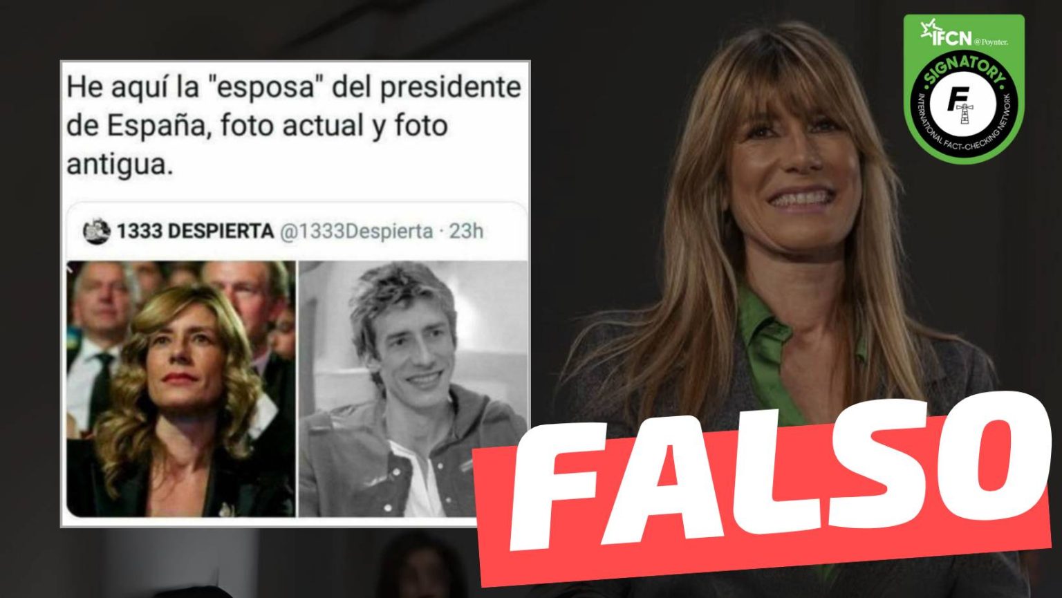 Estas imágenes demuestran que Begoña Gómez, mujer del presidente ...