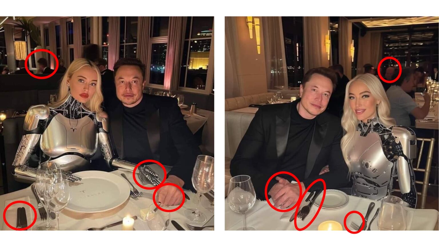 (Imagen) "Elon Musk presentó su primera novia robot con inteligencia ...
