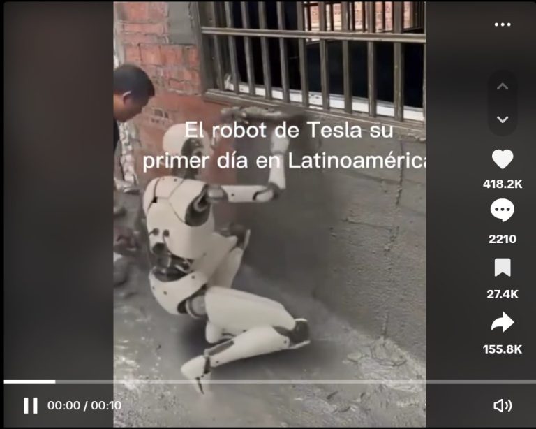 (Video) Primer día de robot de Tesla en Latinoamérica: #Falso — Fast ...