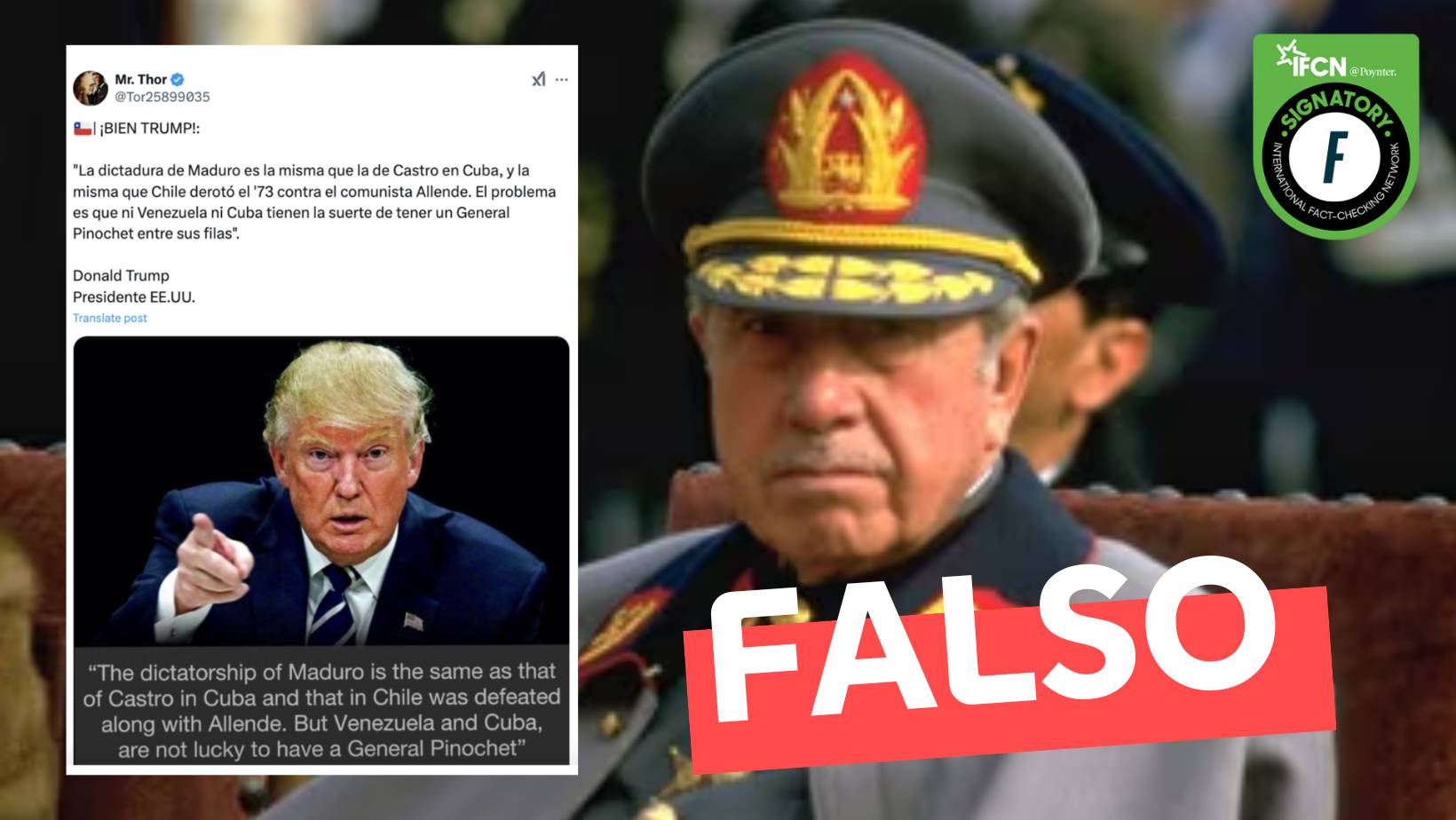 Donald Trump: "El problema es que ni Venezuela ni Cuba tienen la suerte ...