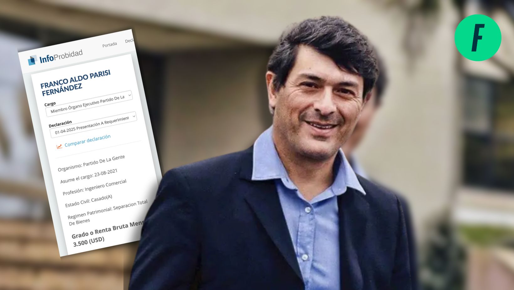 ¿De qué vive Franco Parisi? El candidato del PDG que declara ingresos en EE.UU. y busca la ...