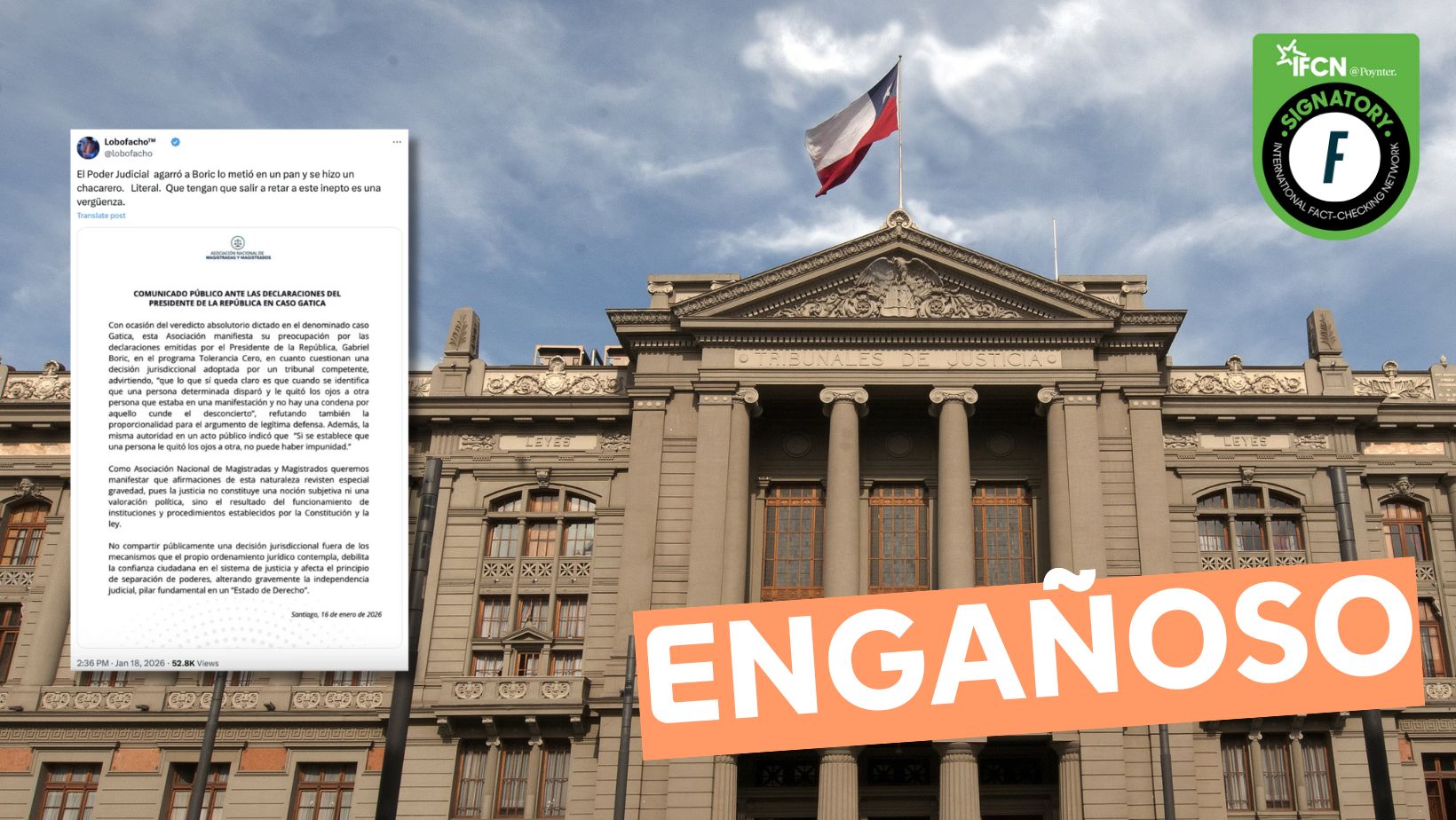 Poder Judicial tuvo que 'salir a retar' a Boric por sus dichos sobre el ...